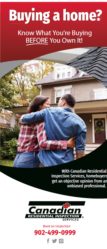 Rack Cards - Canadian Residential Inspection Services