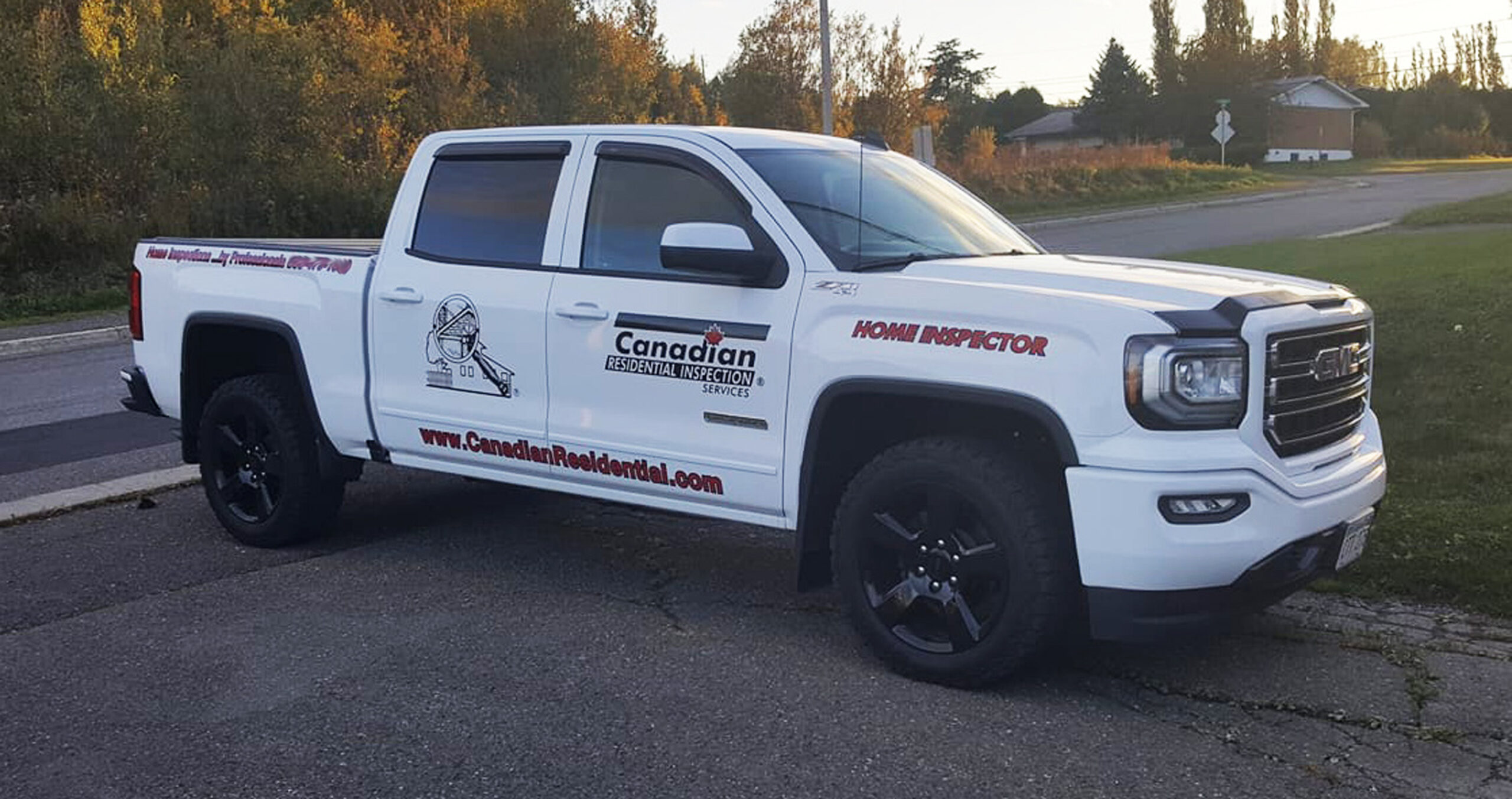Vehicle Decals - Canadian Residential Inspection Services